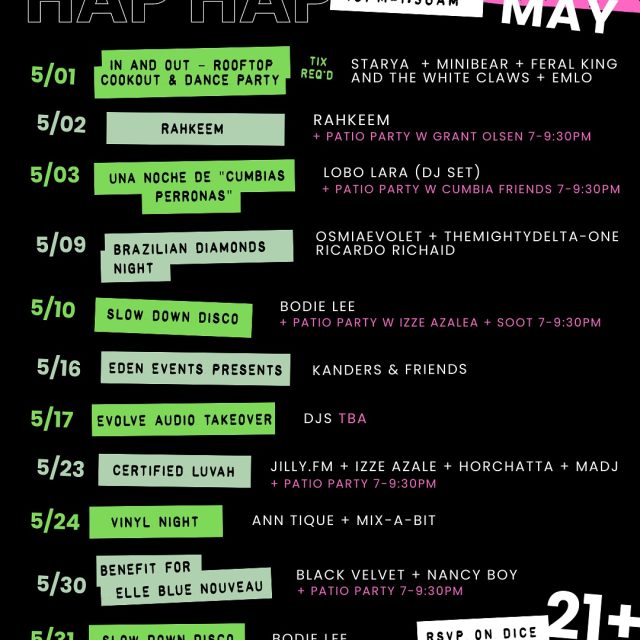 Hap Hap Lounge - Best Rooftop Bar above Treefort Music Hall